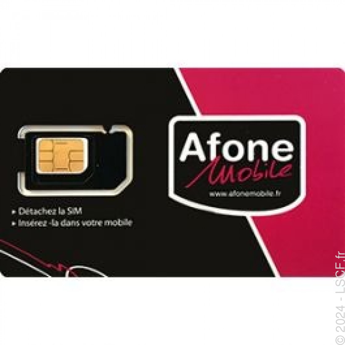 AF-SIMSFR Carte Sim opérateur SFR triple découpe 1 mois inclus 40mo ...