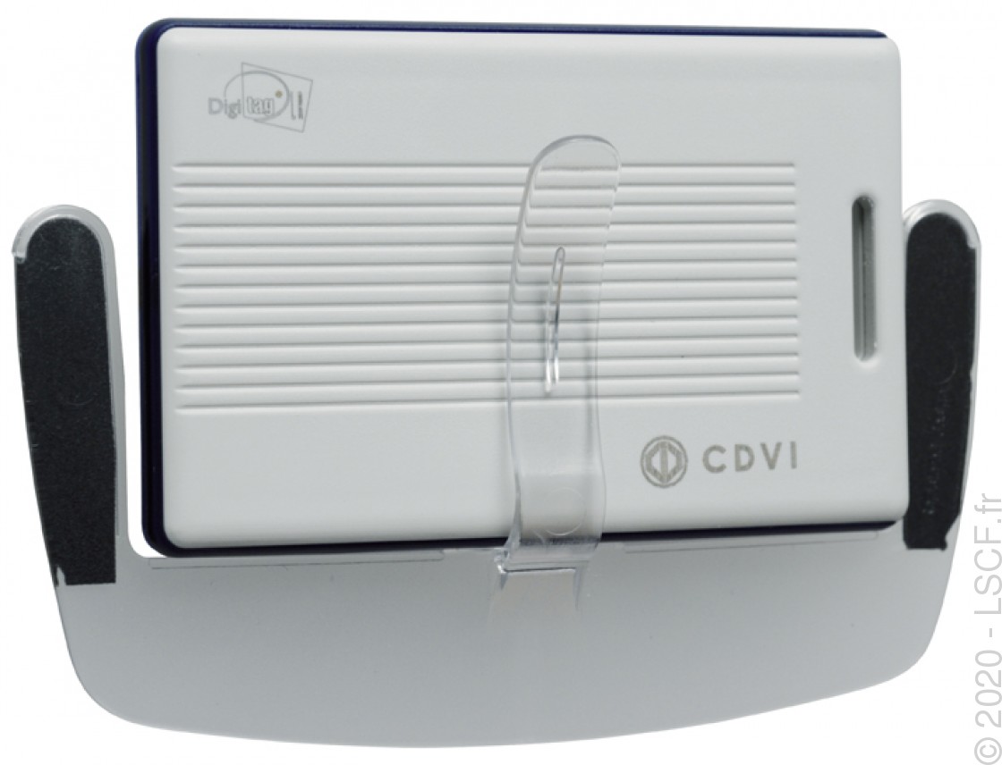 CLIPDIGITAGLR CDVI Support pour Digitag longue portée DTXT5434