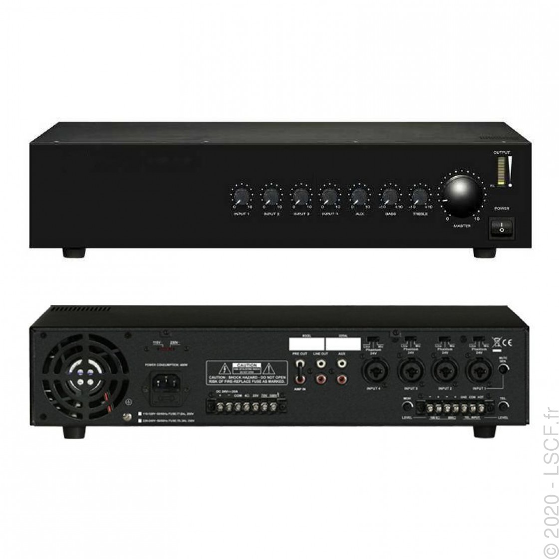 PA120 Amplificateur Public Adress 120W