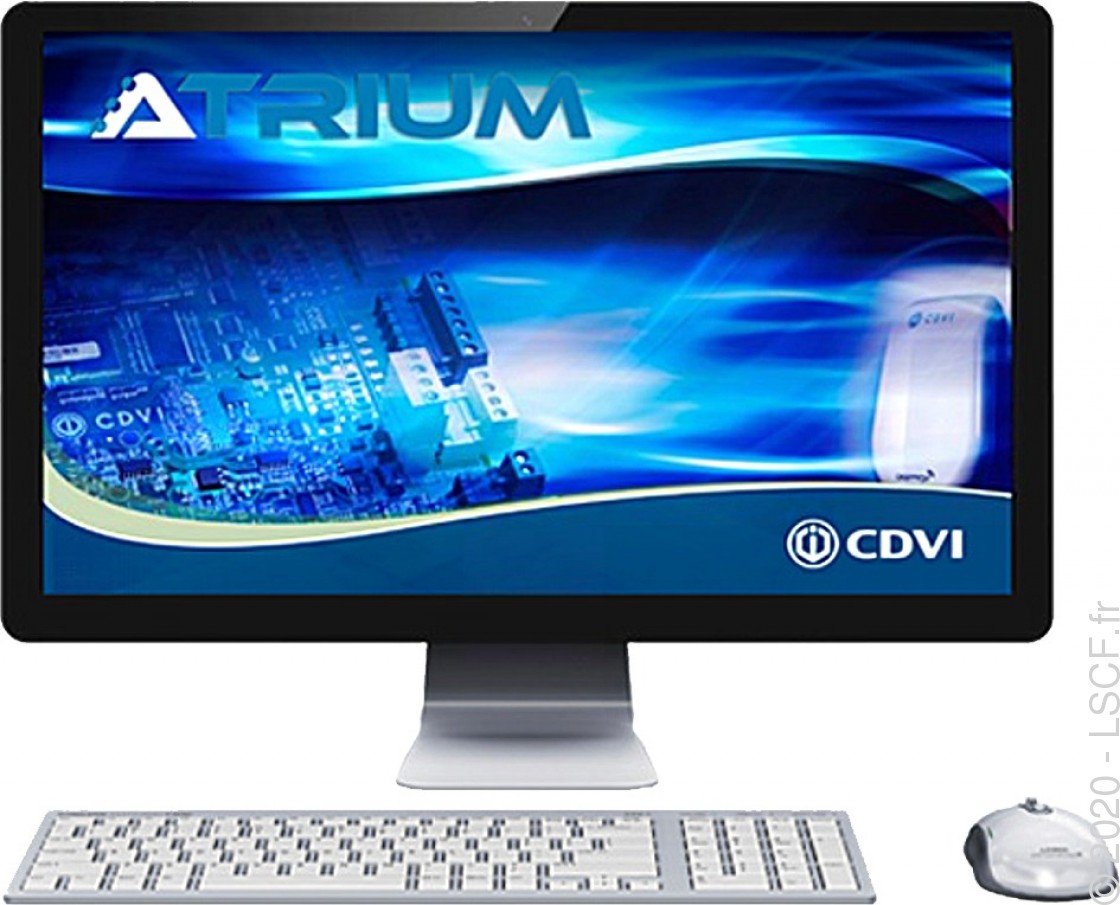 LOG-ATRIUM CDVI Logiciel de gestion pour centrale ATRIUM
