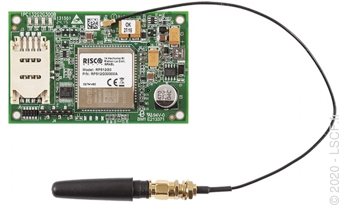 PRO512-GSM-3G Risco Module GSM/3G pour PROSYS PLUS avec antenne boitier métalique