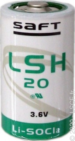 OPTEX-LSH20 Pile 3.6V (vendu par 2 unités)