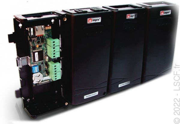 IXP20-NET-6 1 Contrôleur NET antenna + 3 UTL (jusqu'à 6 portes)