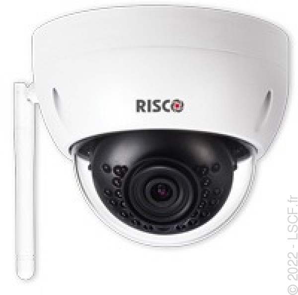 RVCM32W1600A RISCO Caméra IP VUpoint™ WiFi Dôme anti vandale intérieure ...