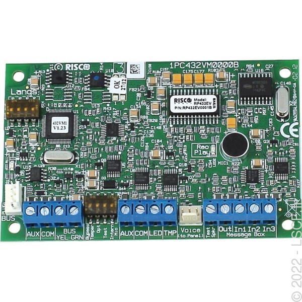 LIG-VOC Risco Module Vocal LightSYS et ProSYS Plus